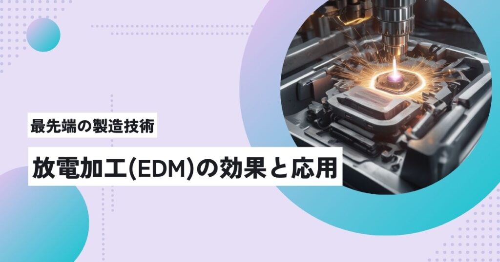 最先端の製造技術: 放電加工 (EDM) の効果と応用 | J-GoodTech Headline