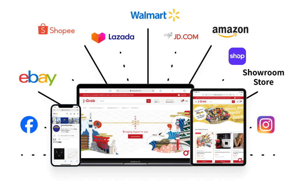 越境ECプラットフォーム「j-Grab Mall」、中国最大級ECモール「JD.com」へ連携開始！ | J-GoodTech Headline